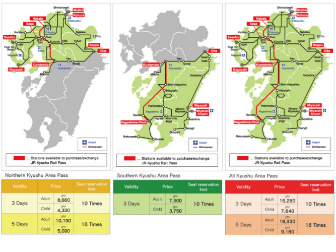 Kyushu Budget Guide: JR Kyushu Pass vs SunQ Pass - MyTravelBuzzg