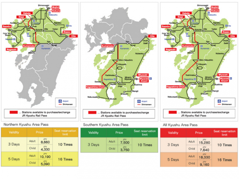 Kyushu Budget Guide: JR Kyushu Pass vs SunQ Pass - MyTravelBuzzg
