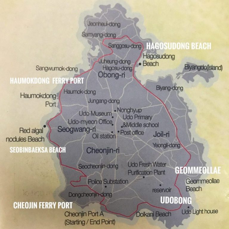 Jeju Road Trip Itinerary: A Guide for Day Trip To Udo Island ...